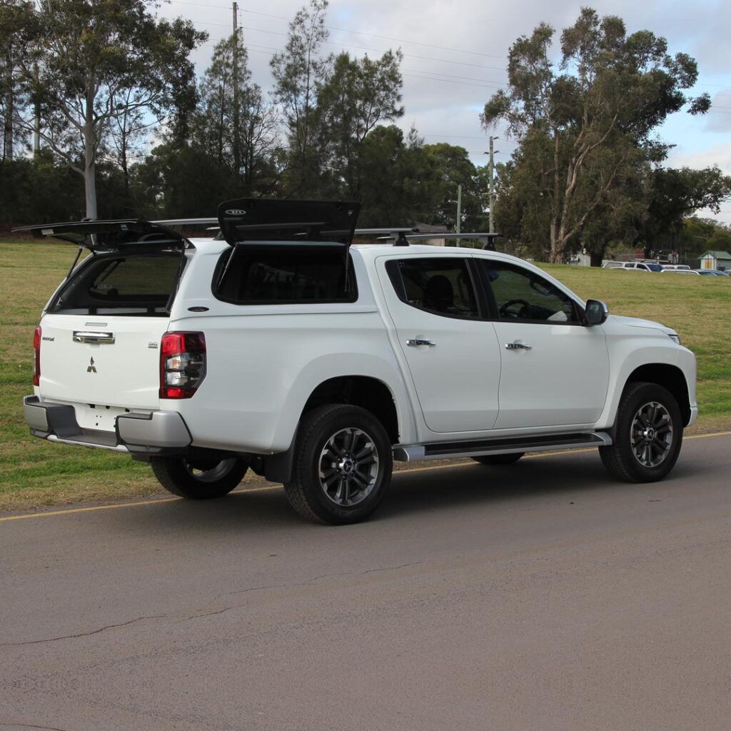 Mitsubishi Triton MR Dual Cab Canopy | Razorback Canopies