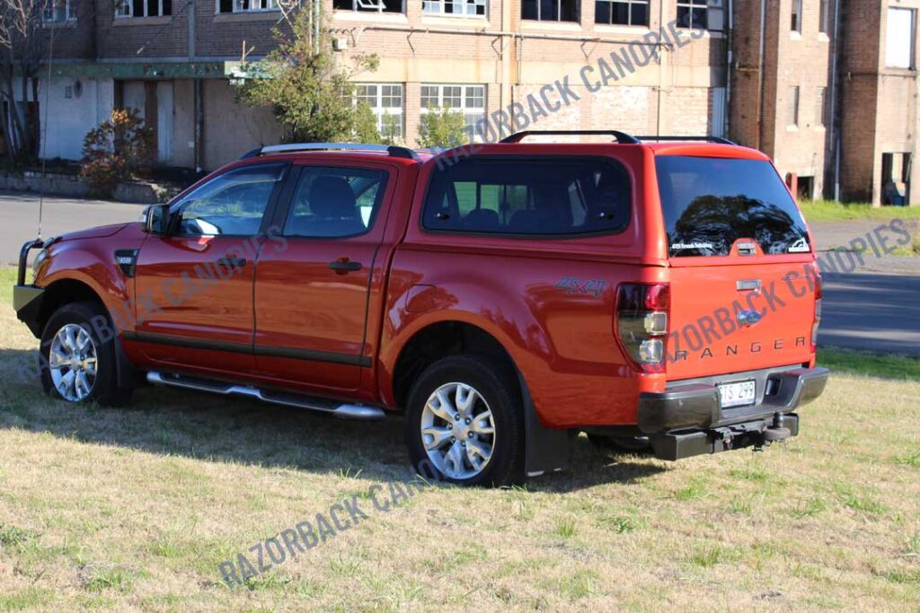 FORD RANGER PX – DUAL CAB – STEEL CANOPY (2011 – CURRENT) | Razorback ...