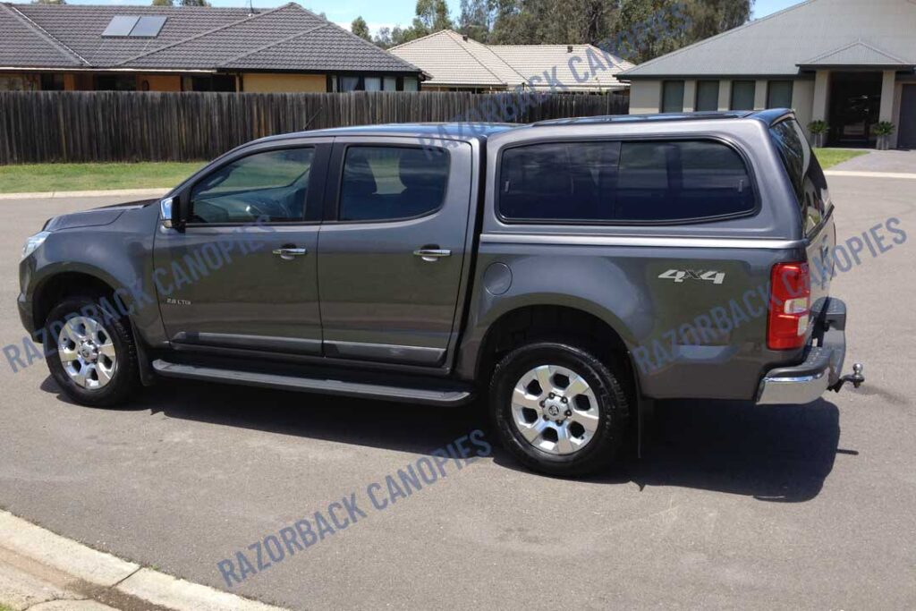 Holden Colorado SMM Steel Canopy | Razorback Canopies