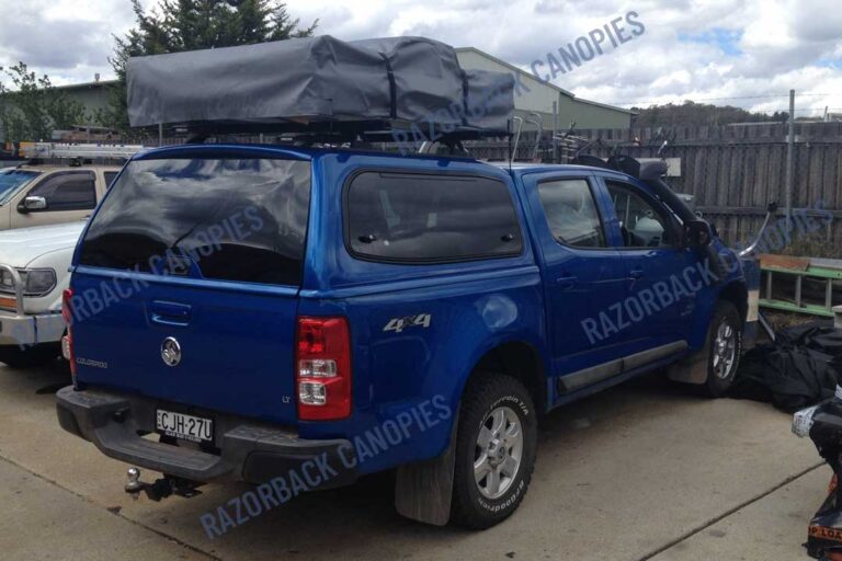 Holden Colorado SMM Steel Canopy | Razorback Canopies