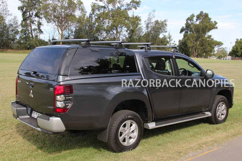 Mitsubishi Triton MR SMM Steel Canopy | Razorback Canopies