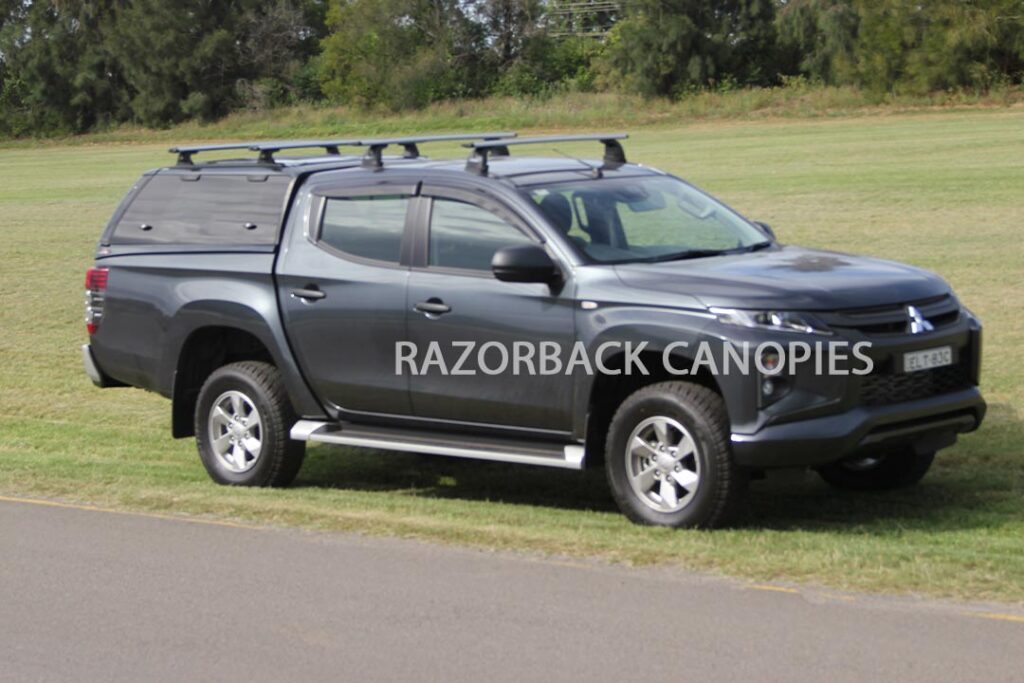 Mitsubishi Triton MR SMM Steel Canopy | Razorback Canopies