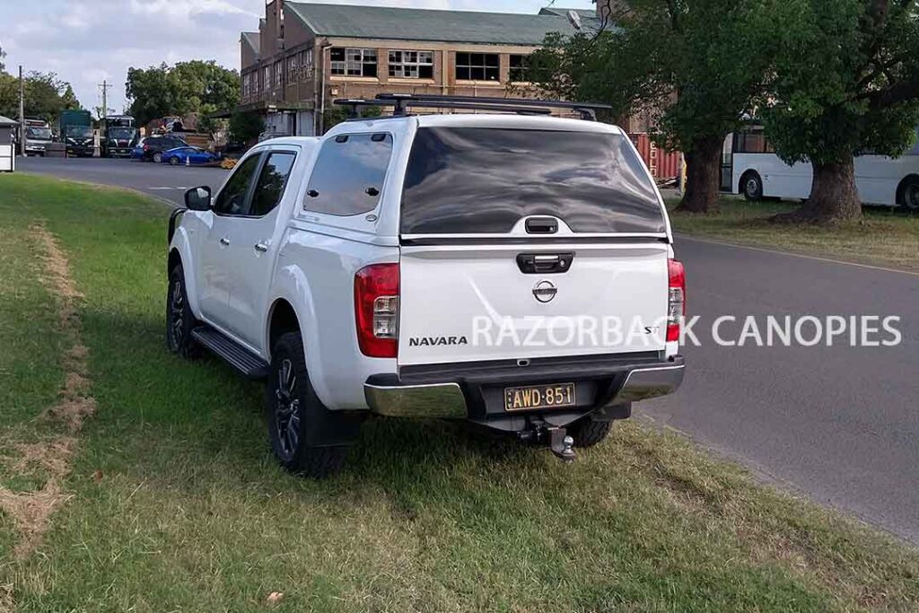 Nissan NP300 Navara SMM Steel Canopy | Razorback Canopies
