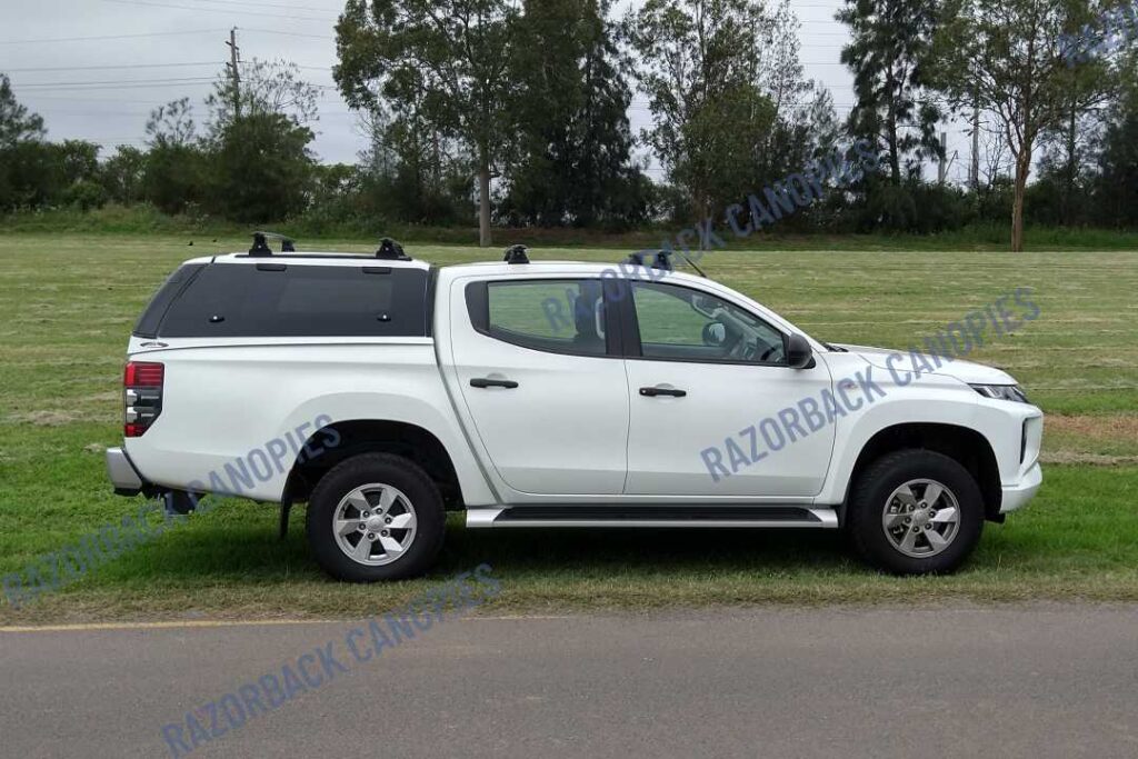 Mitsubishi Triton MR SMM Steel Canopy | Razorback Canopies
