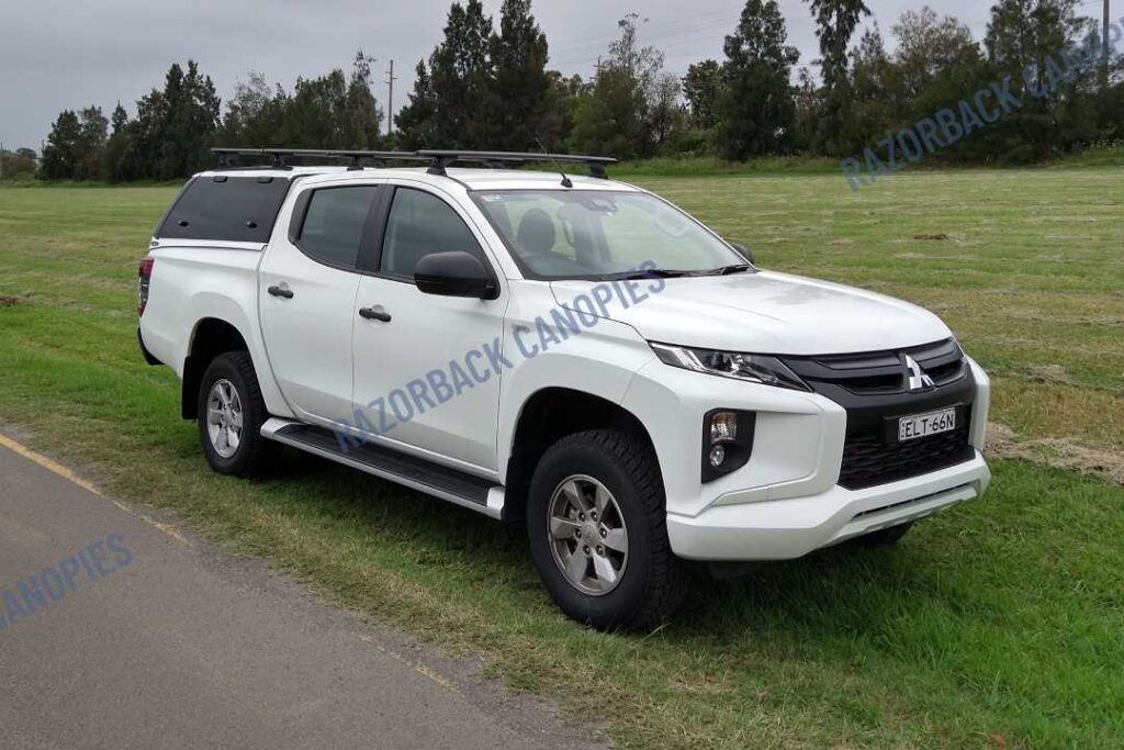 Mitsubishi Triton MR SMM Steel Canopy | Razorback Canopies