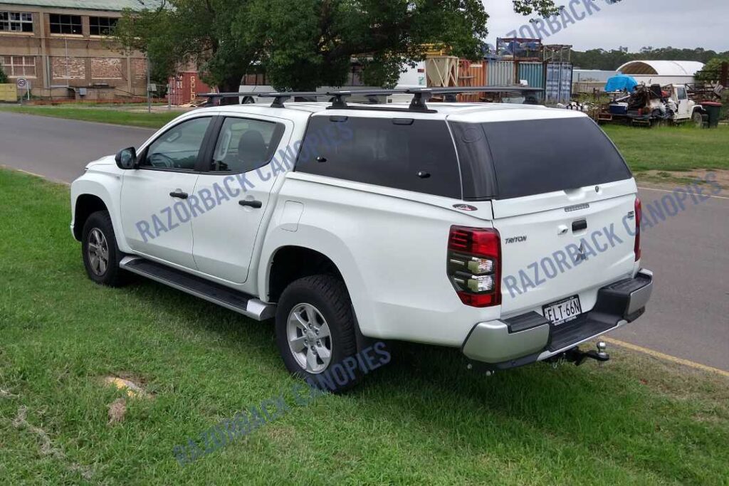 Mitsubishi Triton MR SMM Steel Canopy | Razorback Canopies