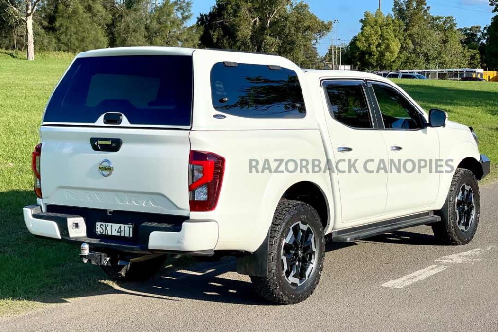 Nissan NP300 Navara SMM Steel Canopy | Razorback Canopies