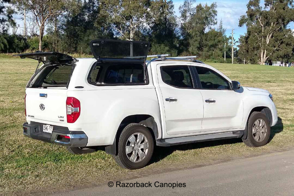 LDV Canopy | Razorback Canopies