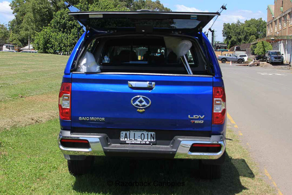 LDV Canopy | Razorback Canopies