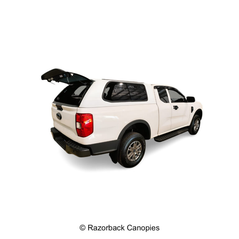 FORD RANGER NEXT GEN – EXTRA CAB FIBREGLASS CANOPY (2022+) | Razorback ...