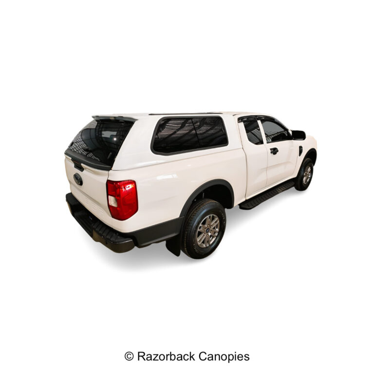 FORD RANGER NEXT GEN – EXTRA CAB FIBREGLASS CANOPY (2022+) | Razorback ...