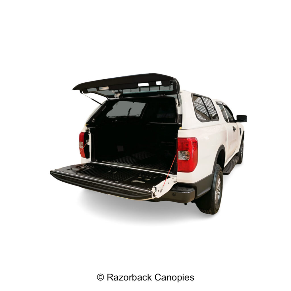 FORD RANGER NEXT GEN – EXTRA CAB FIBREGLASS CANOPY (2022+) | Razorback ...