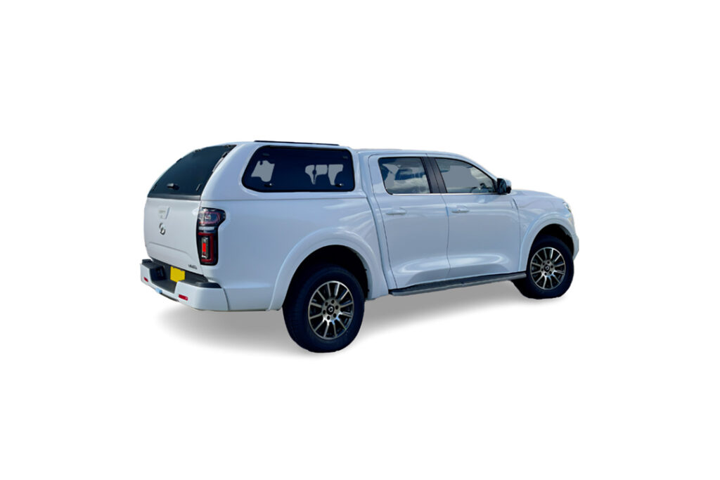 GWM Cannon – Dual Cab Fibreglass Canopy (2021+) | Razorback Canopies