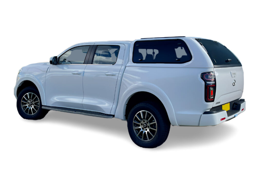 GWM CANNON – DUAL CAB FIBREGLASS CANOPY (2021+) | Razorback Canopies