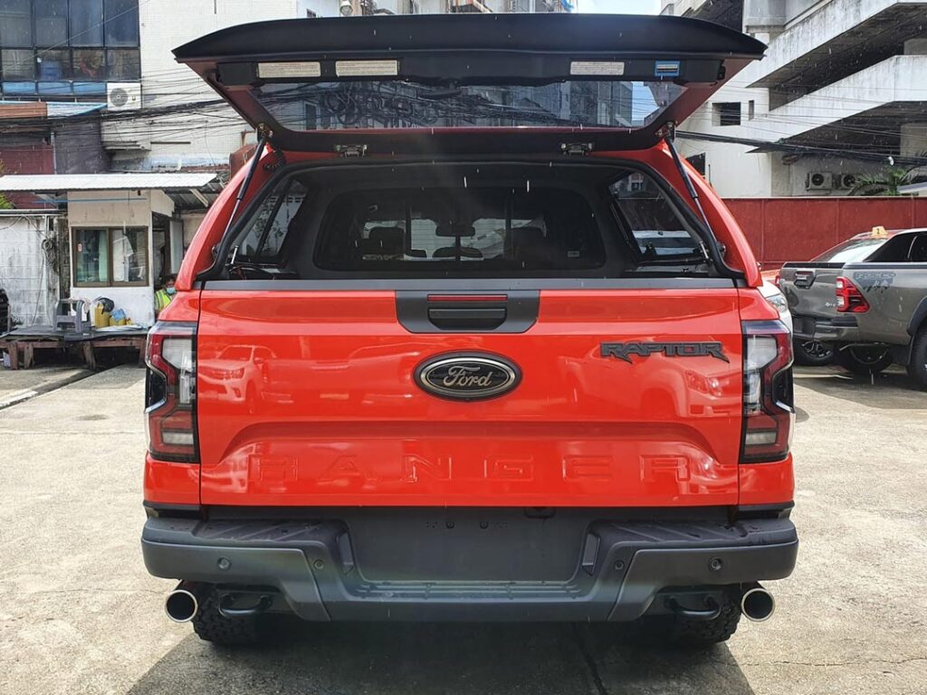 FORD RANGER NEXT GEN – DUAL CAB FIBREGLASS CANOPY (2022+) | Razorback ...